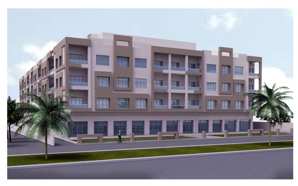 RG Bldg – B+G+3+R Residential Building In DIP - RG Group of Companies